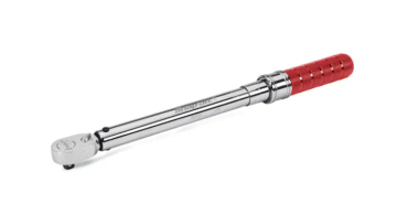 1/2" Drive SAE Adjustable Click-Type Fixed Ratchet Torque Wrench (500 ...