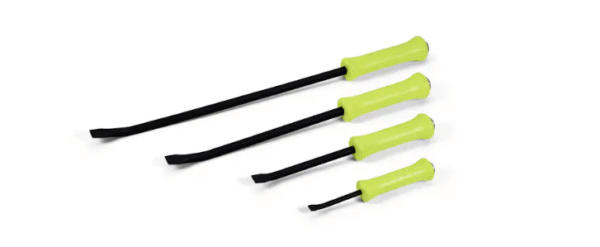 4 pc Striking Prybar Set (Hi-Viz) - Snapon Mechanical Tools Shop